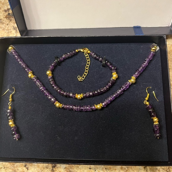 Stauer | Jewelry | Authentic Amethyst Gallery Set | Poshmark